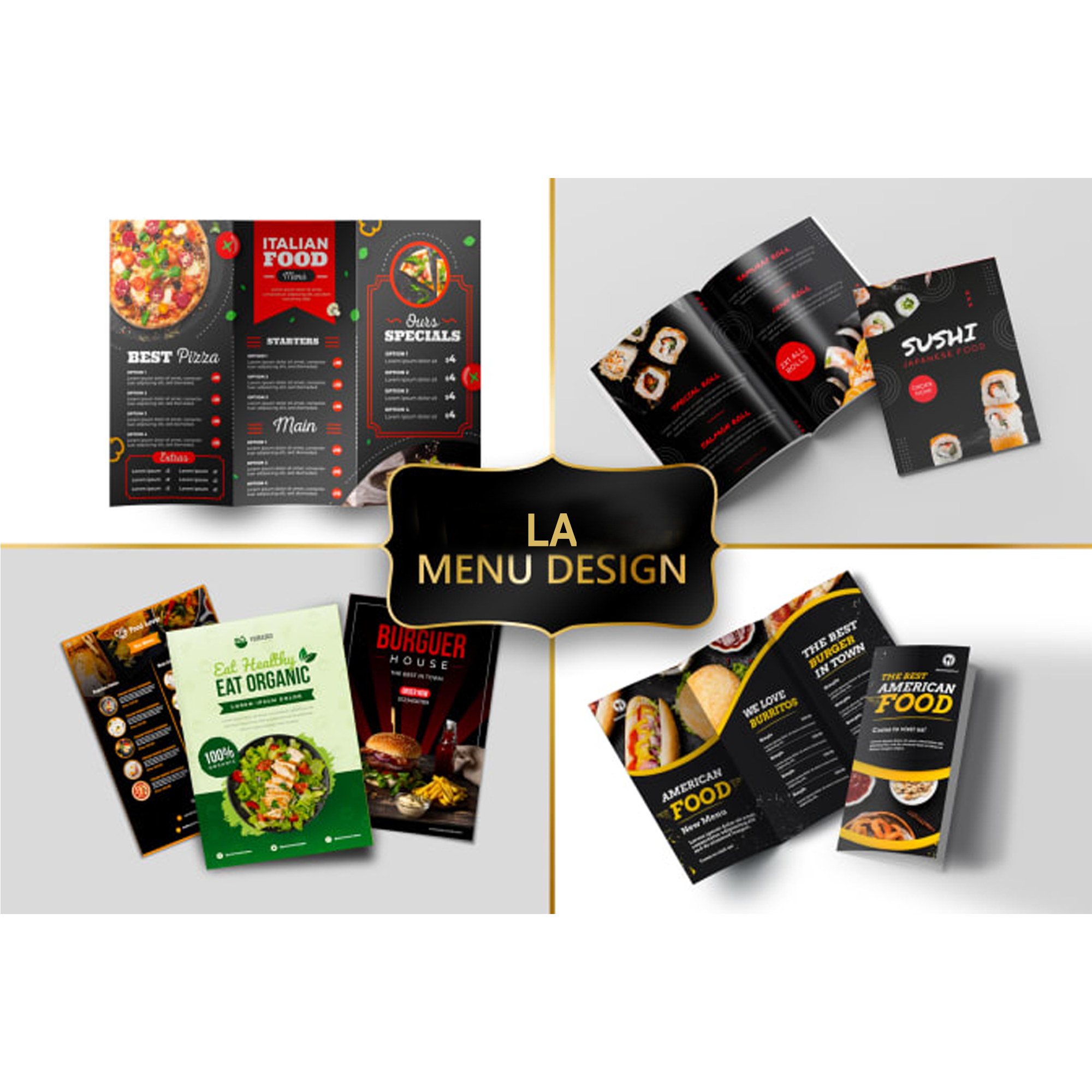 Menu Printing for Cafes and Coffee Shops - LA Print Center